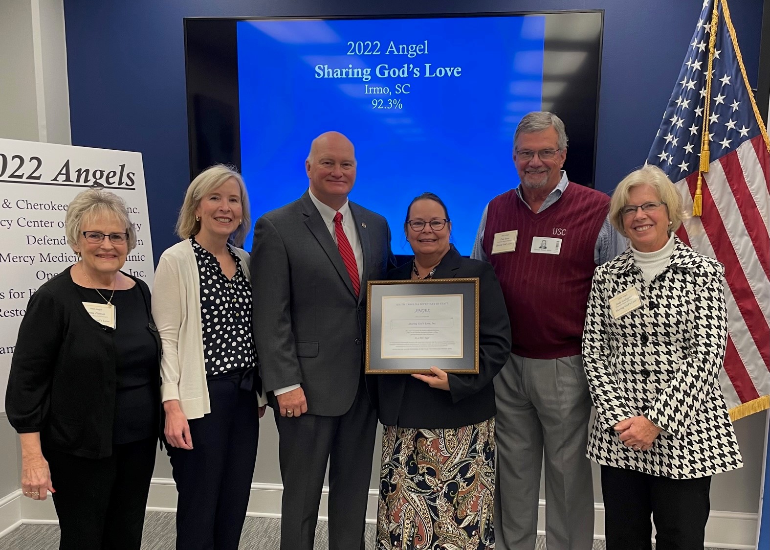 Angels | SC Secretary of State